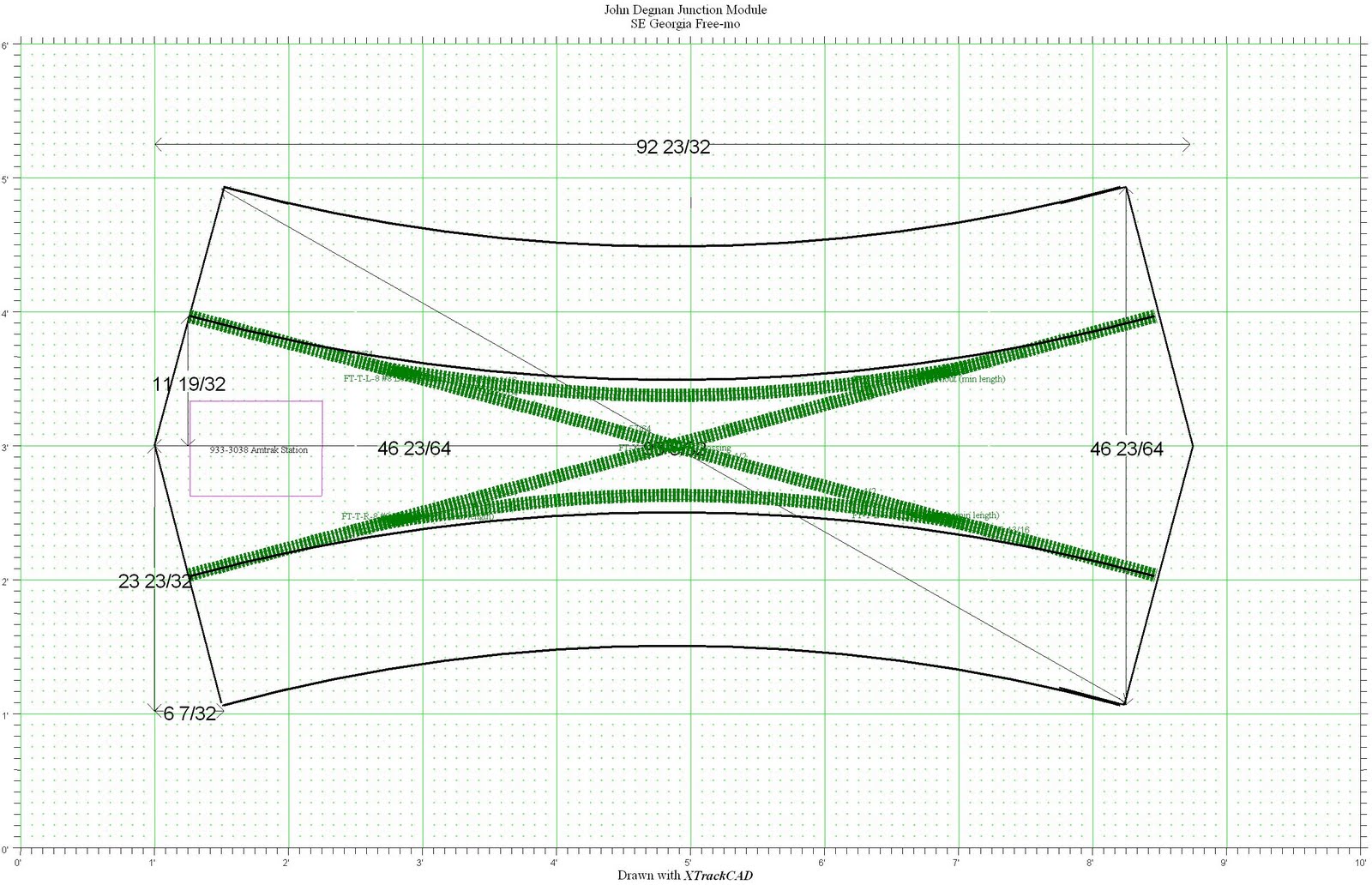 Building Sipping and Switching Society of NC Modules: Free-mo module design