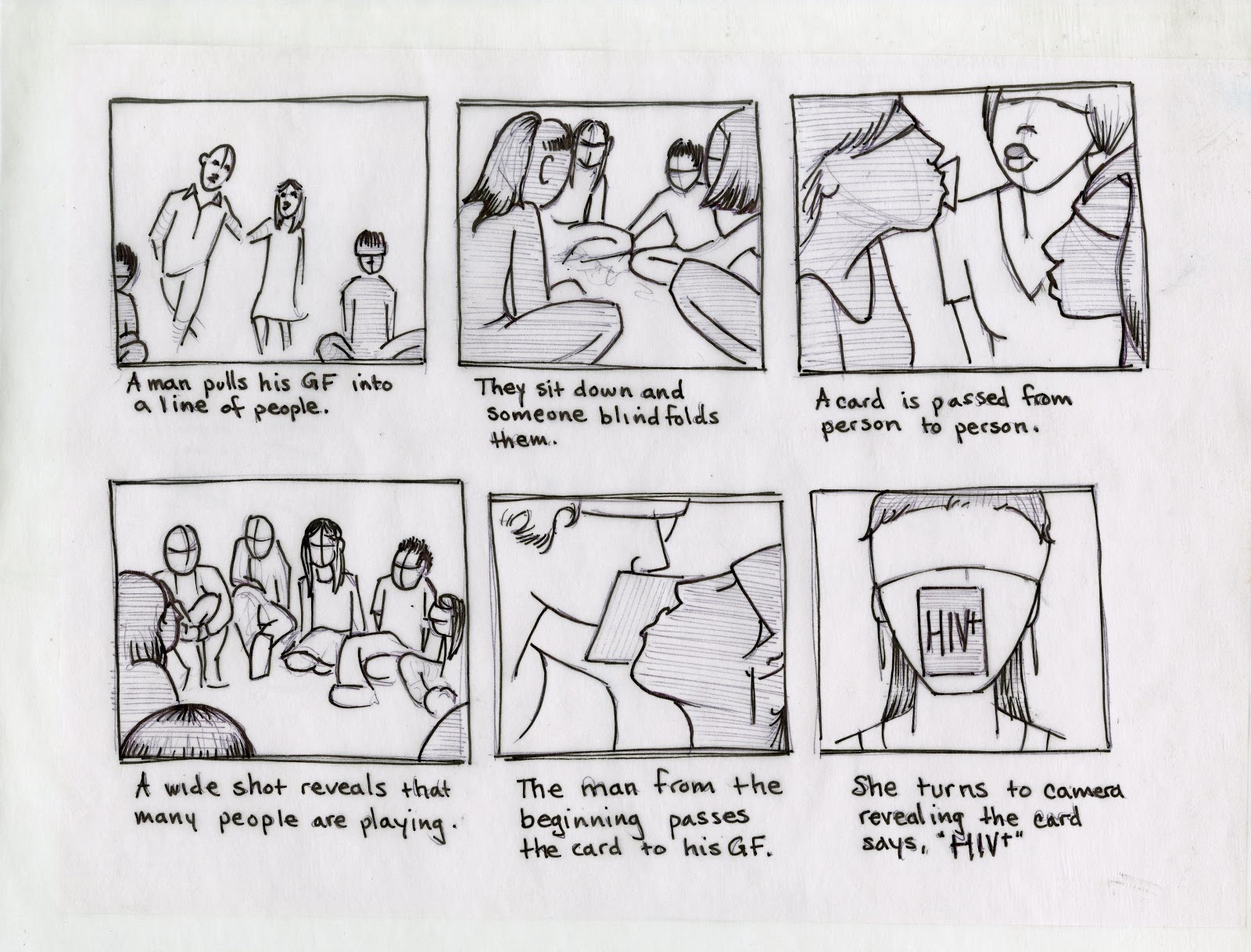 WRHAP PSA Campaign: Original PSA Storyboards
