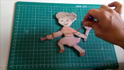 Art and Craft: Moving Cardboard Puppet