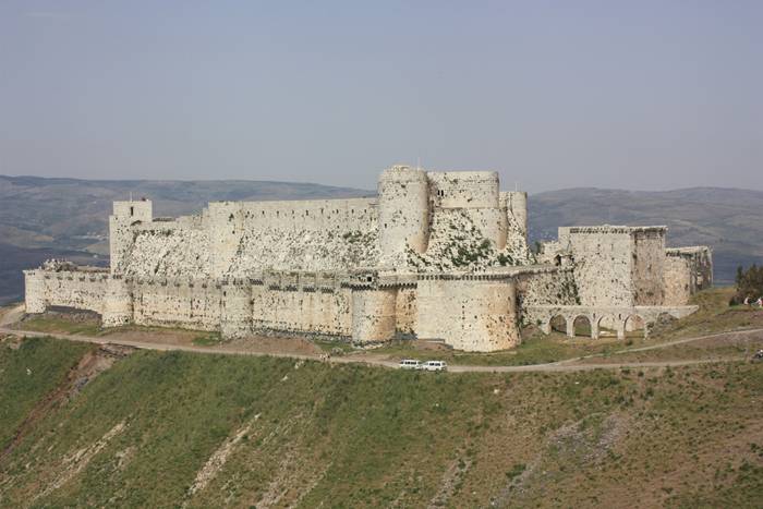 PAVAN MICKEY: Famous Castle of Krak des Chevaliers in Syria