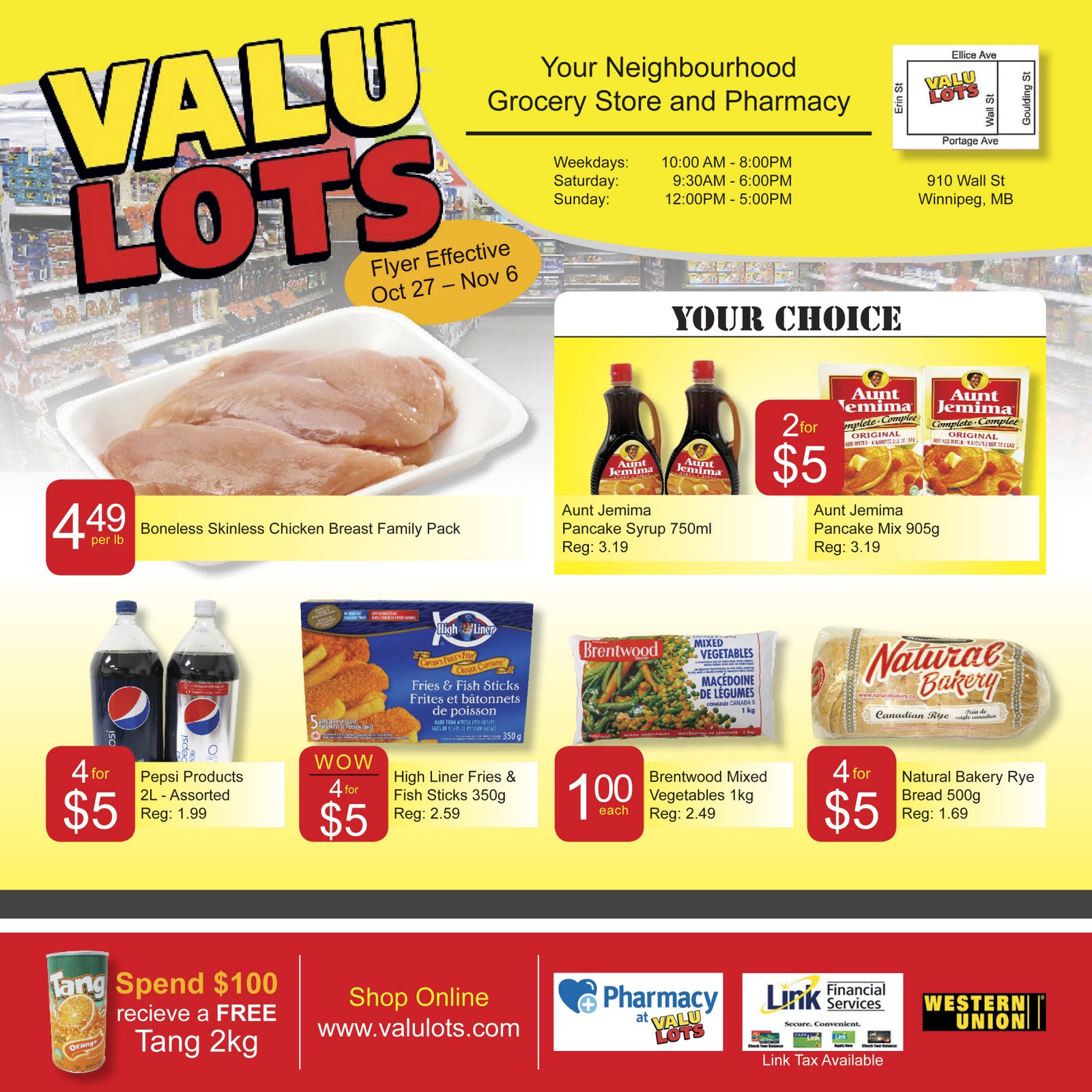 MAG Graphic Designs: Store Flyer — Valu Lots