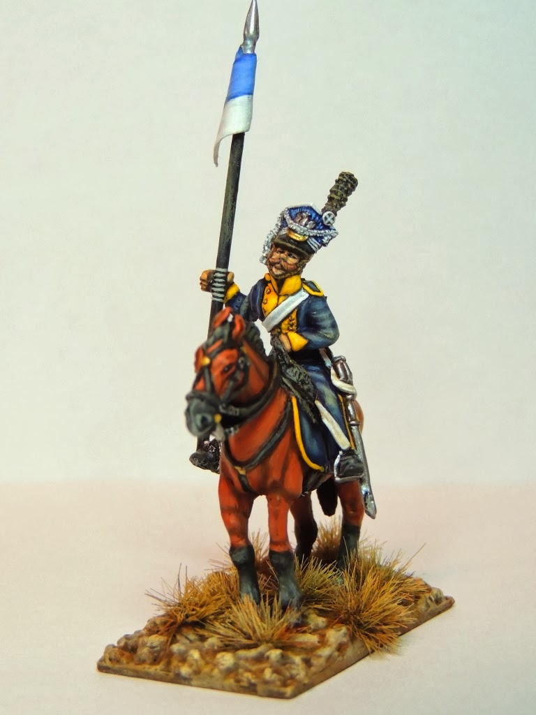 RTB AT LARGE: Polish Napoleonic Uhlans painted by Francesco Thau