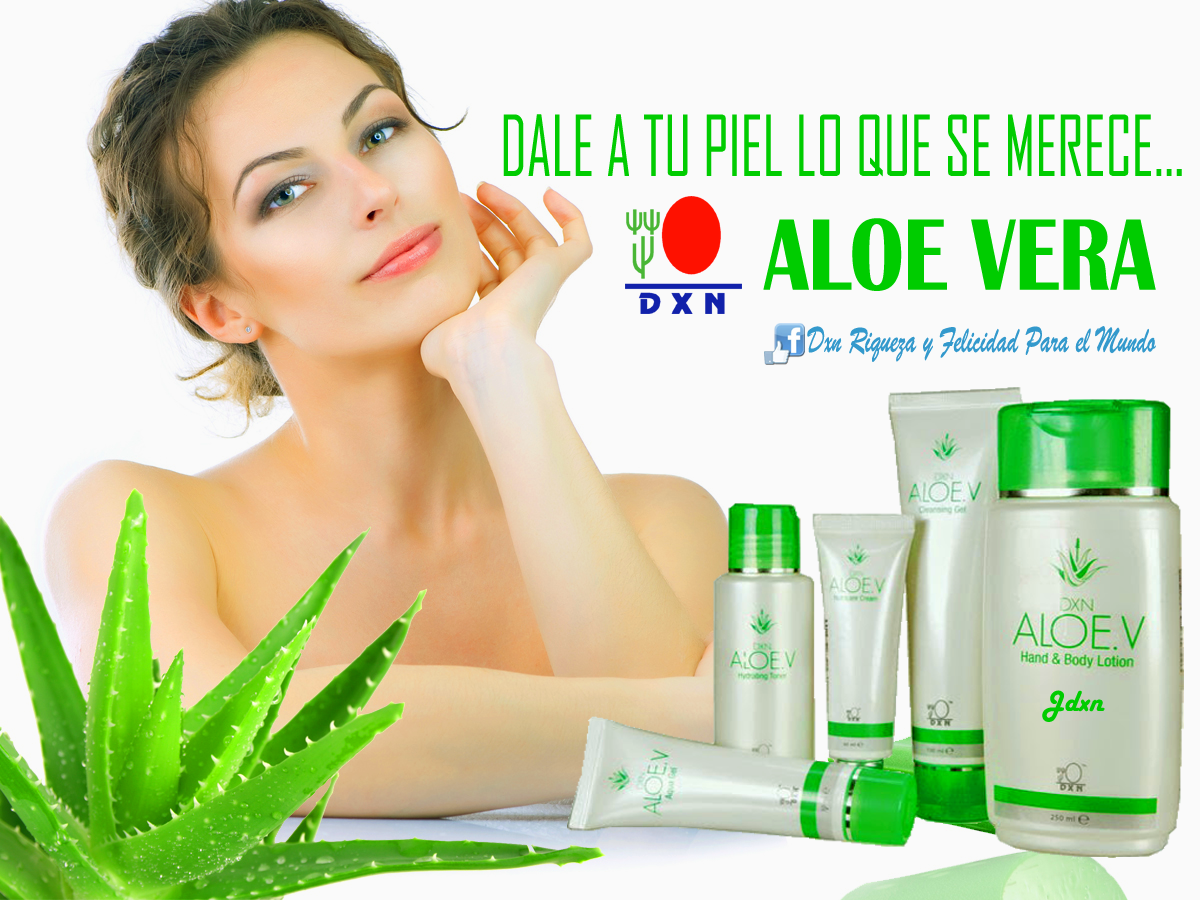 LLEGO A DXN PERÚ ALOE VERA ~ DXN Riqueza y Felicidad Para el Mundo