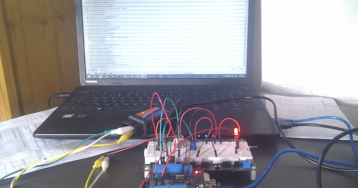 ECU simulator and diagnosis through CAN and OBDII