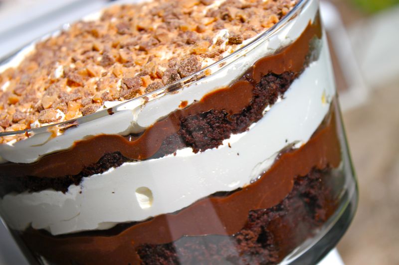 Chaotic with a side of delicious: Nan's Chocolate Trifle