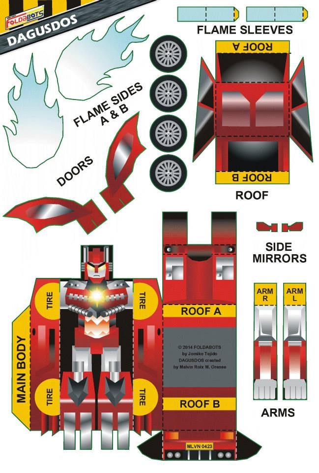 Foldabots Toy Preview Blog: Foldabots Toy Preview (Quila-bots)