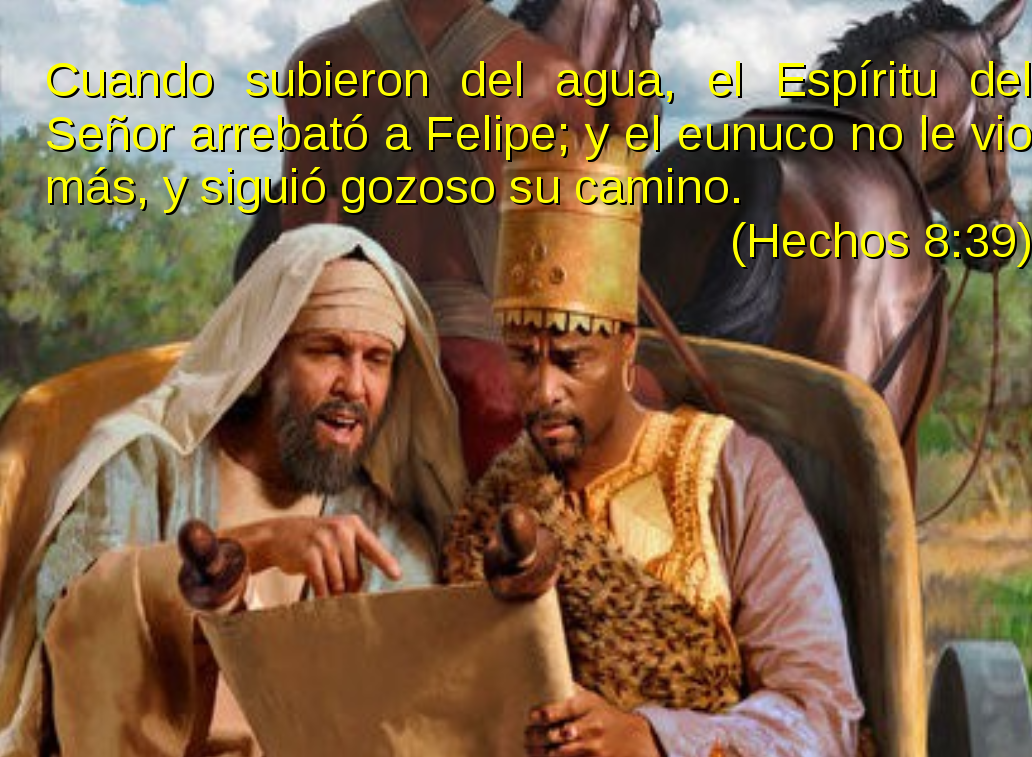 2Puntos y Coma: Luego me levantó el Espíritu