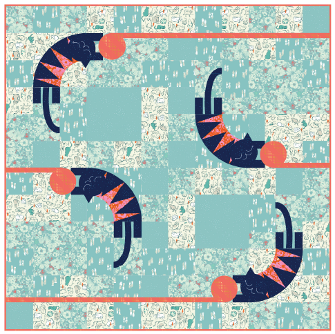 Free pattern day: Cat and Dog quilts! | Quilt Inspiration | Bloglovin’