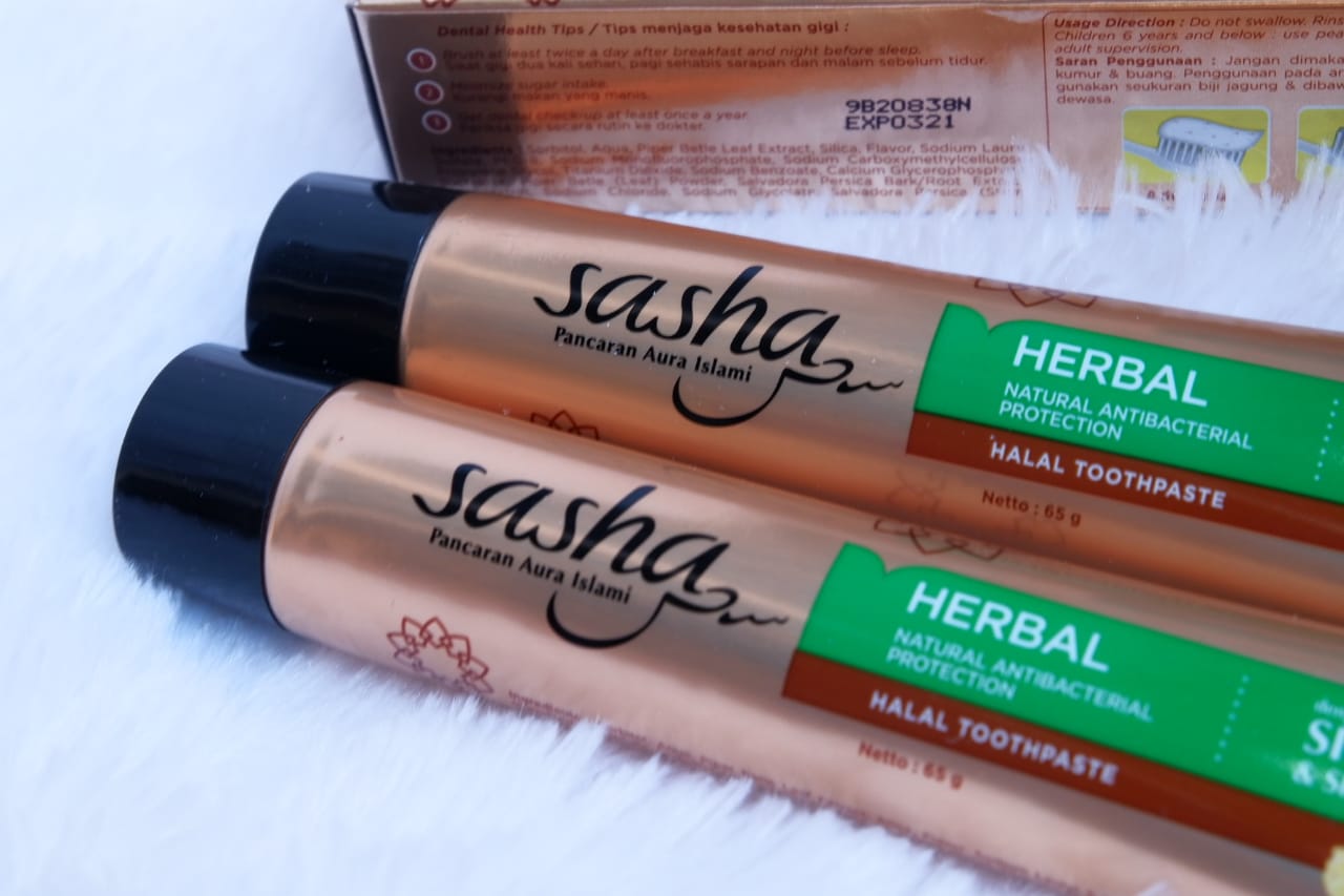 Saatnya Hijrah Bersama Sasha Toothpaste