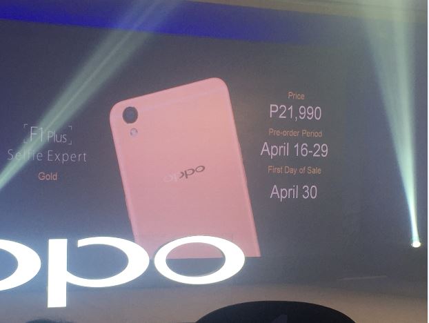 OPPO F1 Plus officially unveiled in PH: Photos, price and availability