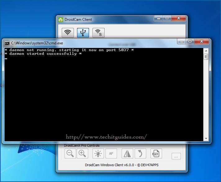 Use Android Phone Camera as Desktop Webcam Using DroidCam