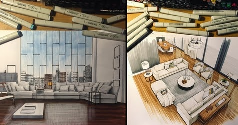 Design Stack: A Blog about Art, Design and Architecture: Drawings of ...