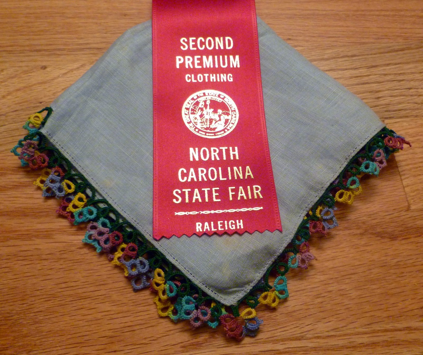 Shopping my Stash: 2014 NC State Fair Ribbons Awarded