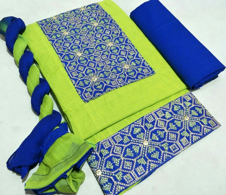 Handloom South cotton Dress materials