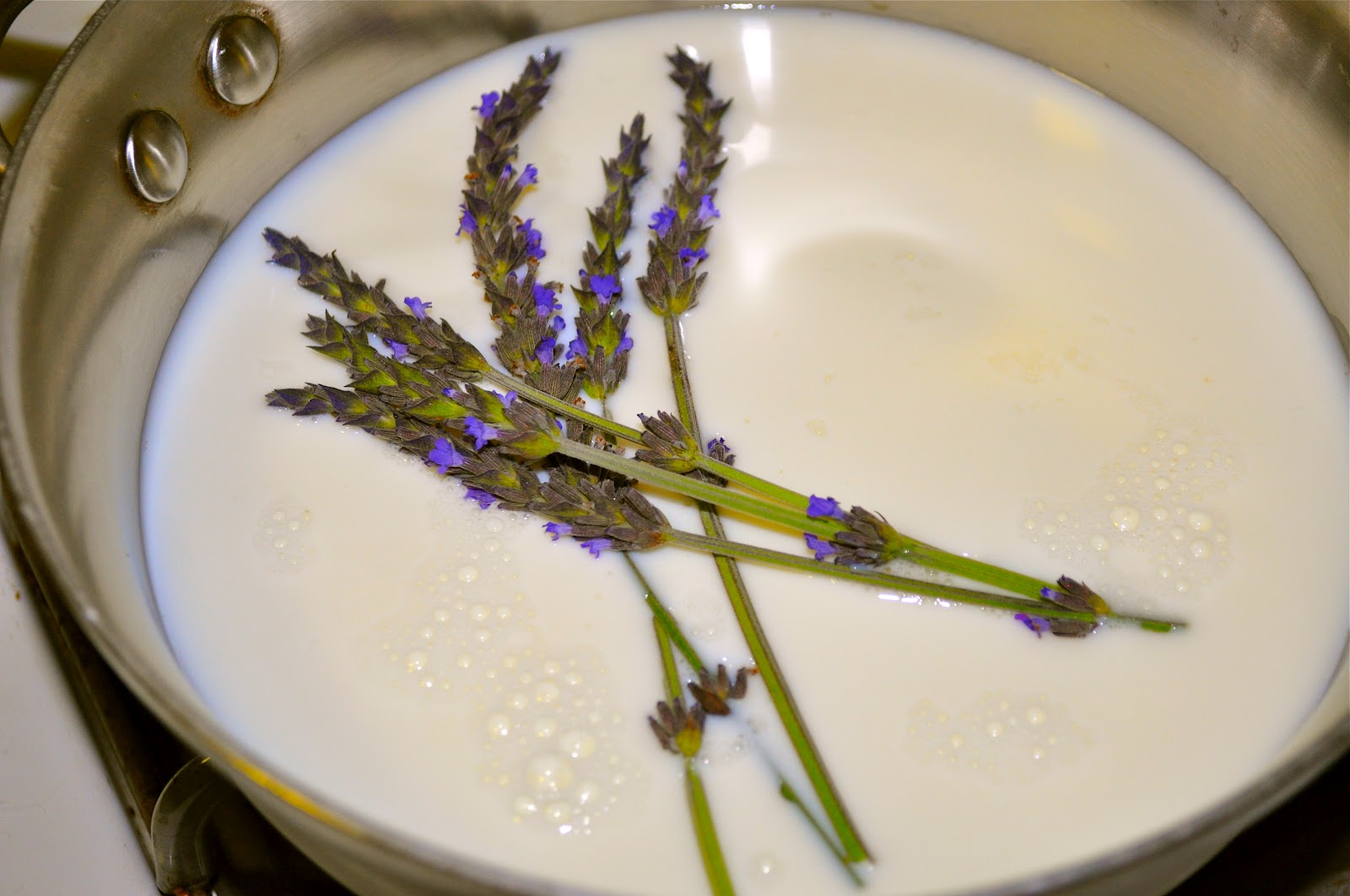 A Handmade Life: Lavender Vanilla Pudding