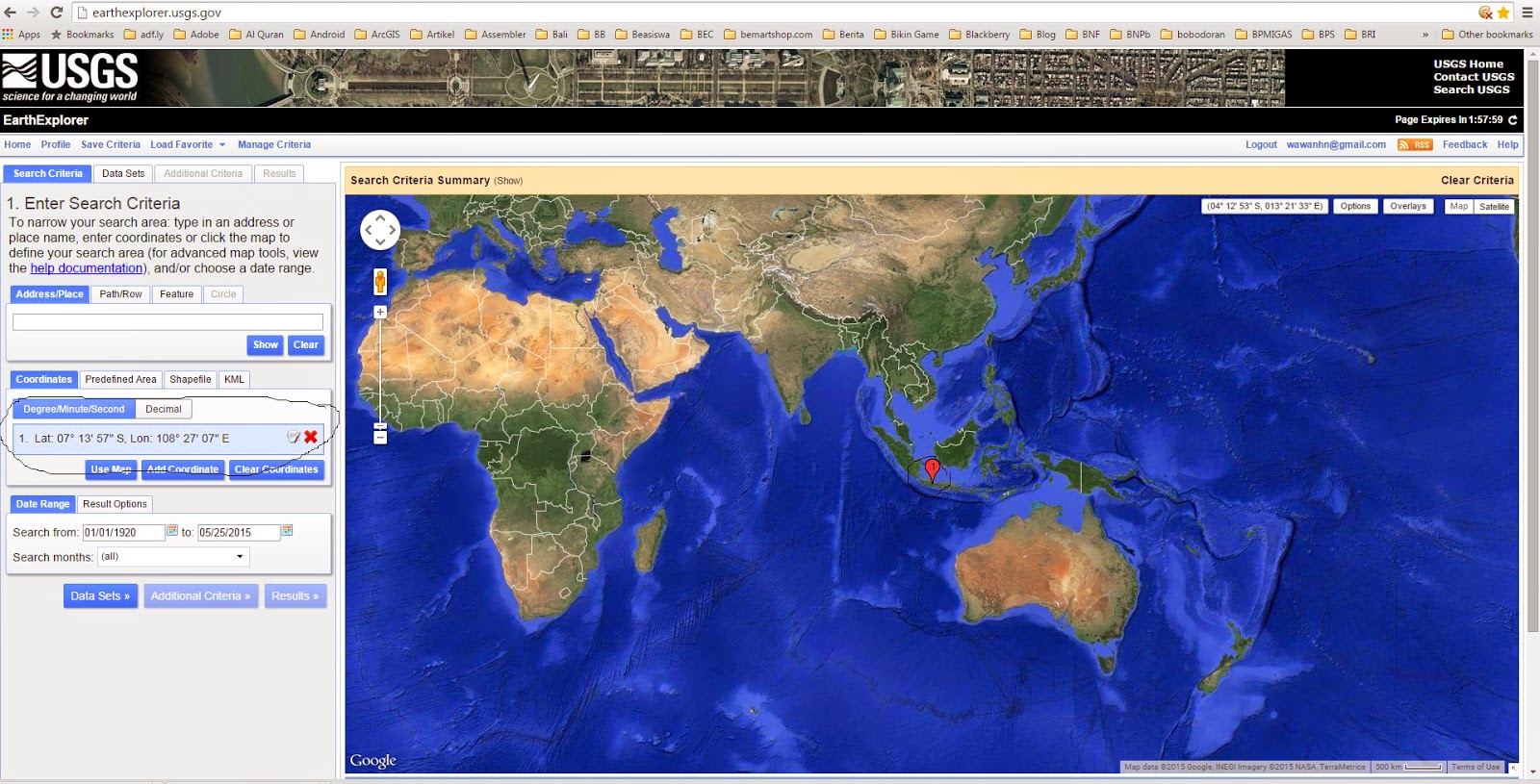 Download Citra Landsat Gratis Bagian 2 | Share to The World