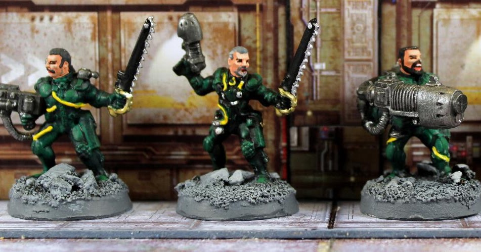 Vampifan's World of the Undead: Necromunda: House Van Saar Gangers 01