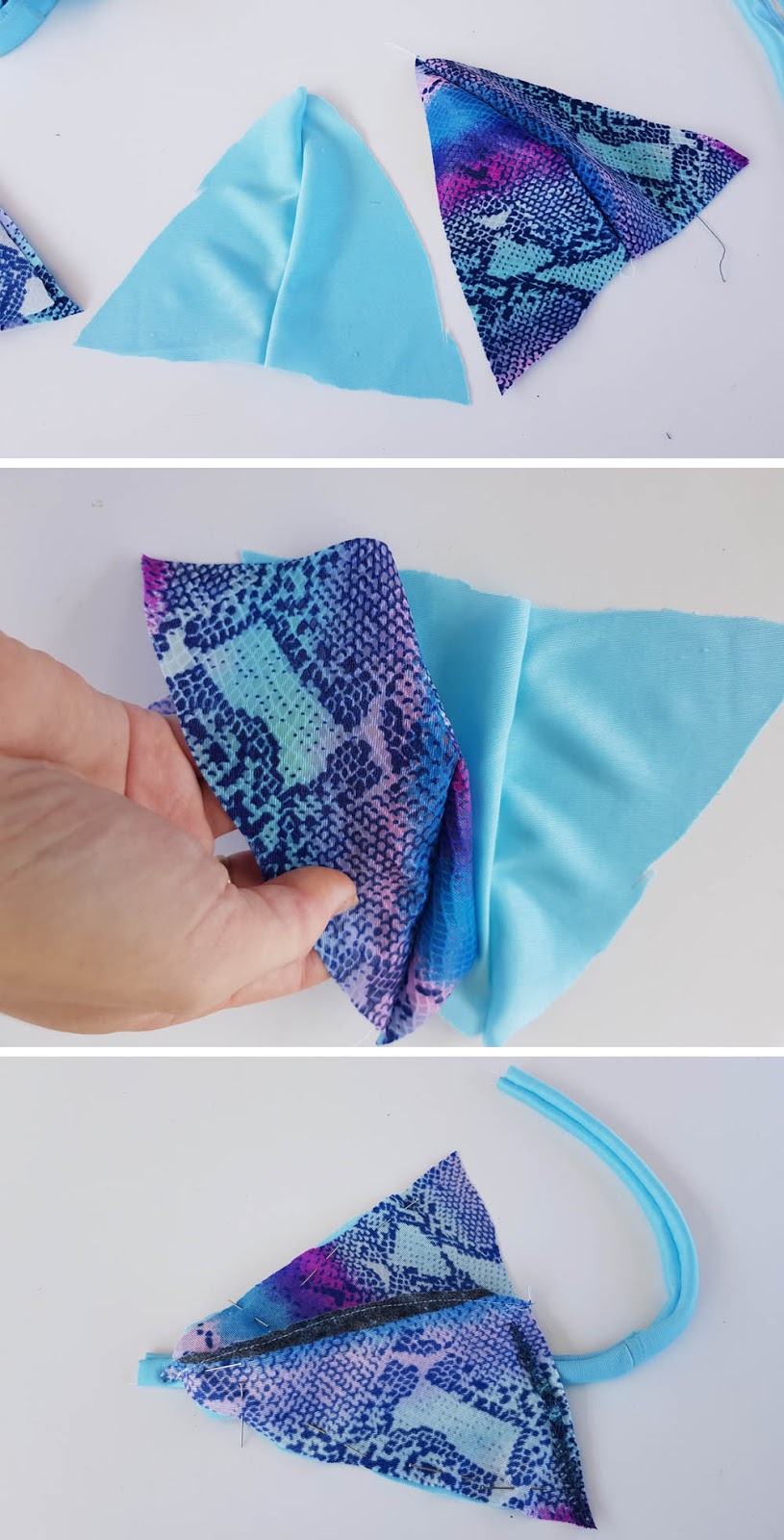 How to sew a Festival summer triangle top | Now thats Peachy