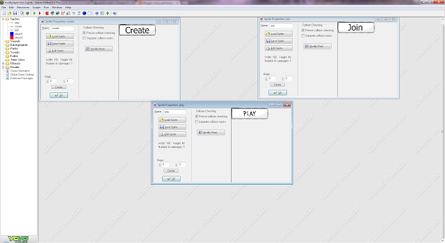 sang pembuat game: cara membuat game multiplayer dengan game maker 8.0 pro