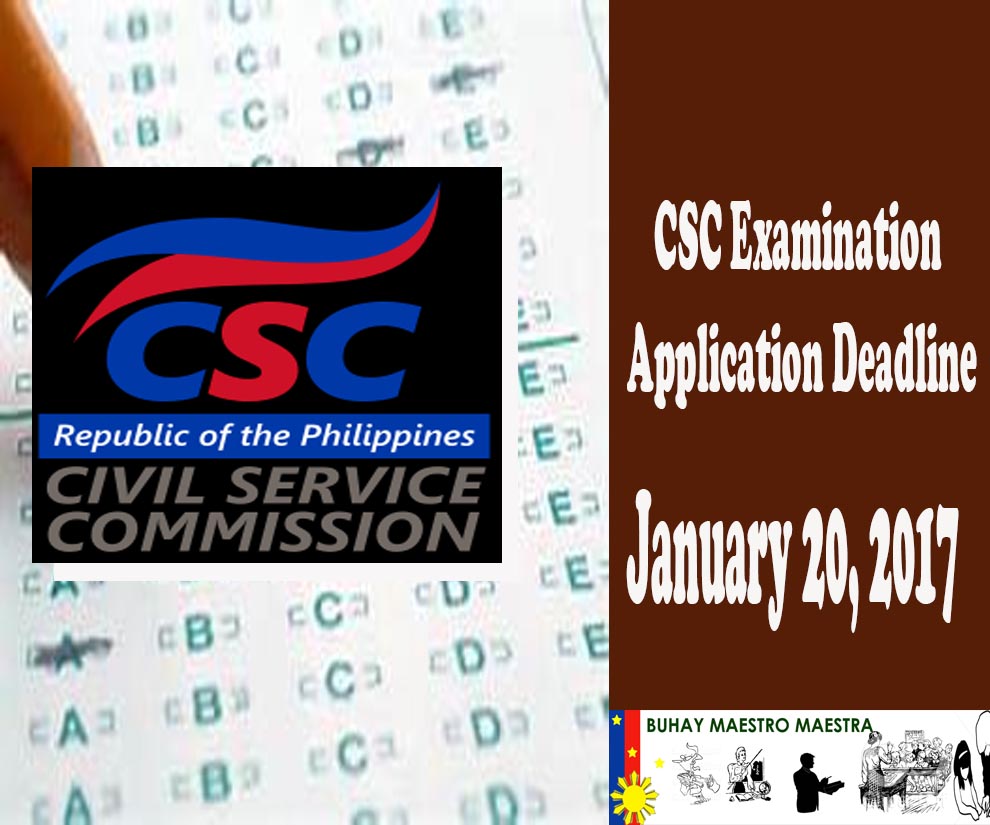 CSC calls for applications for the March CS exams - BUHAY MAESTRO MAESTRA