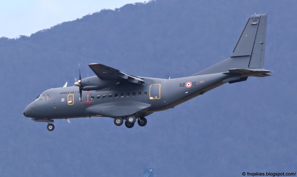 Far North Queensland Skies: Armee De L'air Francaise Casa CN-235M 065