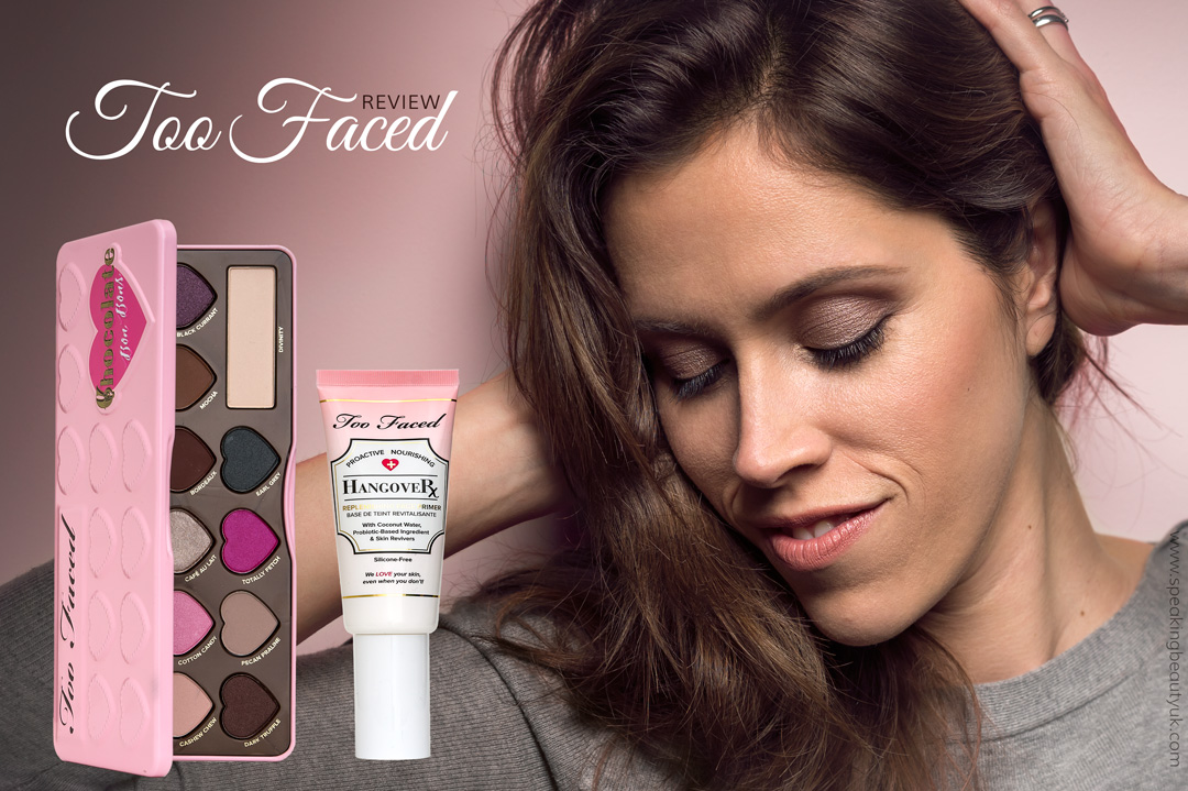 NEW Too Faced Chocolate Bon Bons Palette & Hangover Face Primer ...