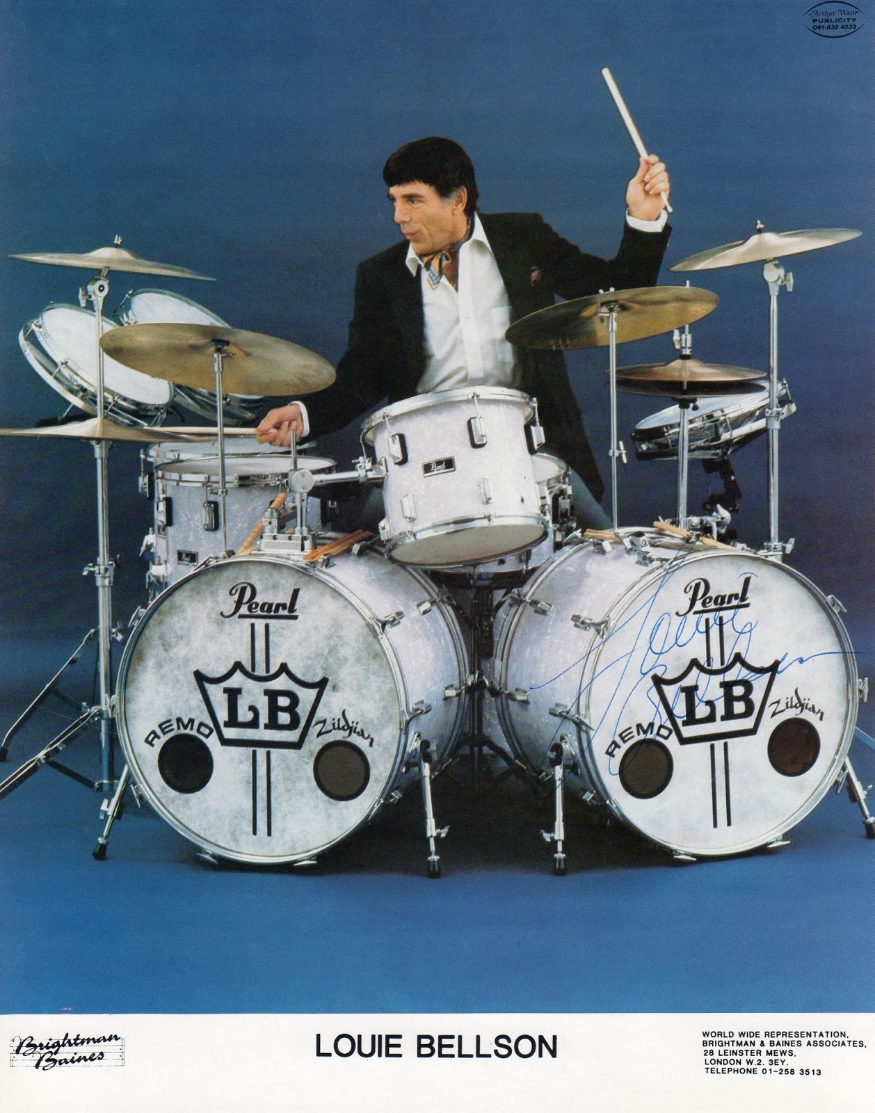 PJBDrummer : LOUIE BELLSON - HIS BIG BAND EXPLOSION - TOURING EUROPE AND ME