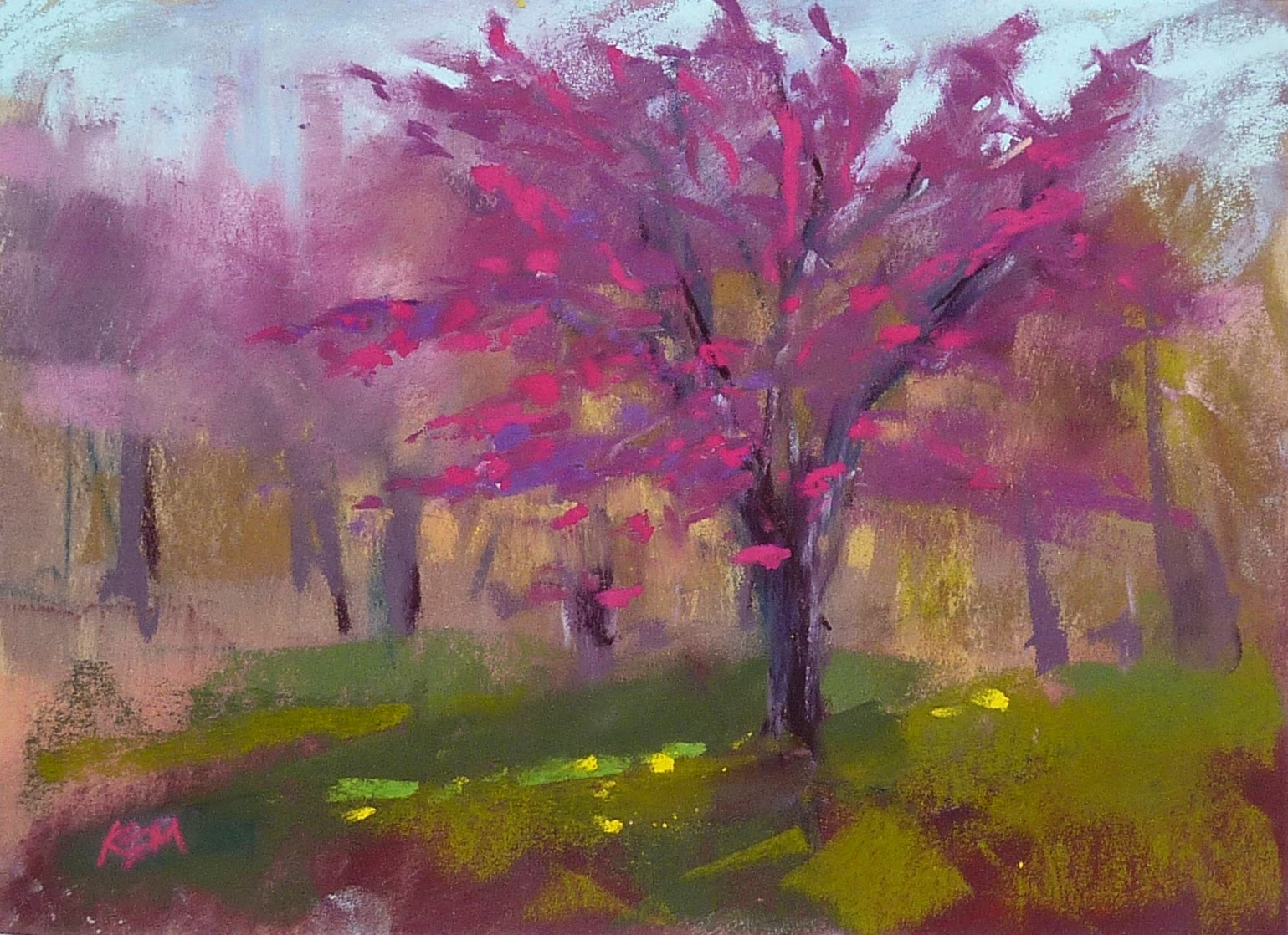 Painting My World: Video Demo: A Quick Plein Air Painting of a Spring ...