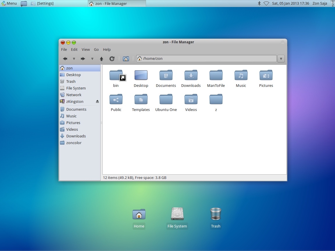 zonColor 1.0.5 Update: Xfce Color-Scheme Support, New Xfwm Theme ...