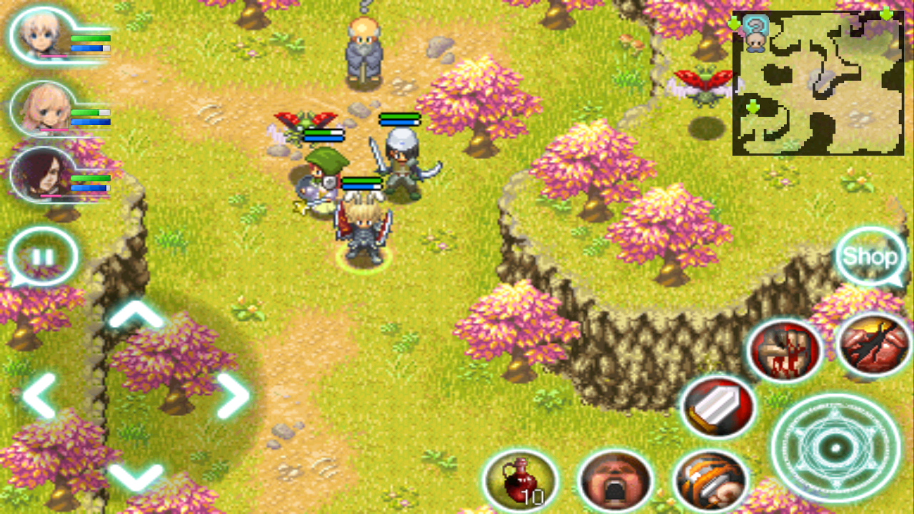 Inotia3 walkthrough: Inotia 3 walk through 5-- Mines, Forests, Spiders ...