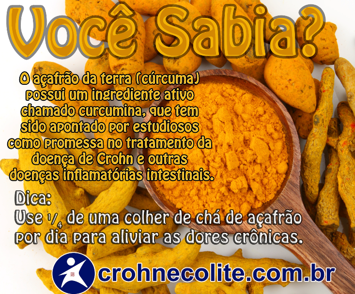 Cúrcuma ajuda a combater a inflamação do intestino - Doença de Crohn e ...