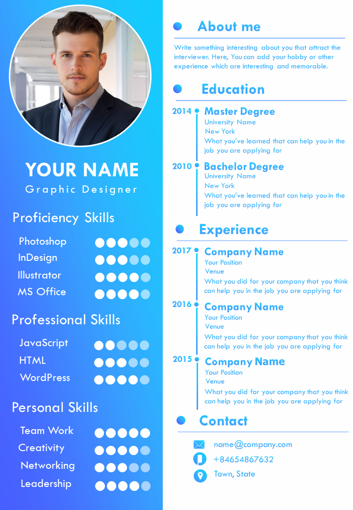 Top 10 mẫu CV đẹp nhất 2022 | Resume Templates 2022