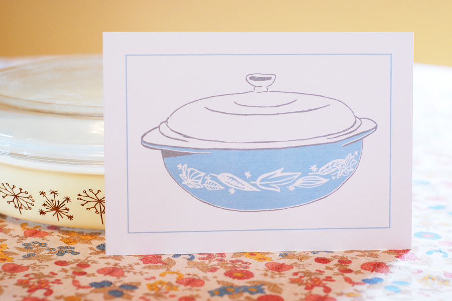 The Pyrex Collective: New Pyrex Illustrations