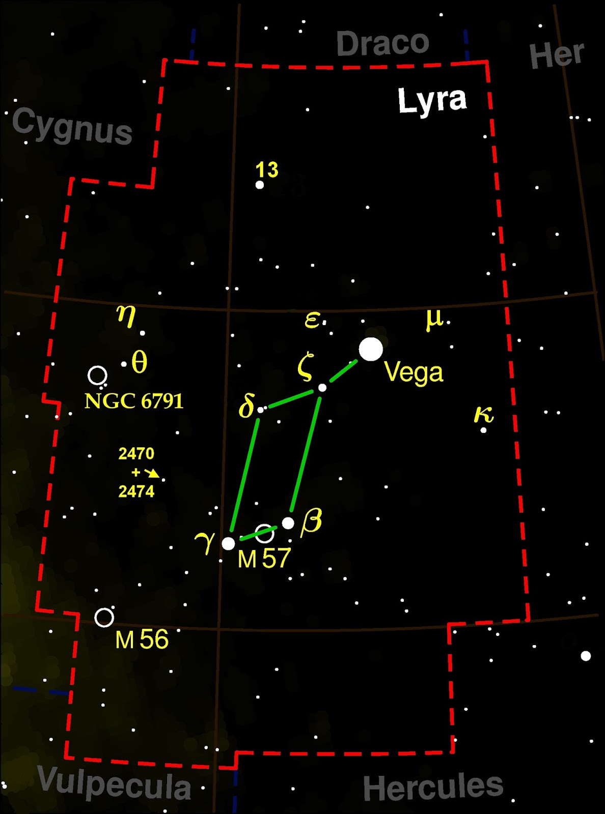 Astronomia: Lyra ( Lira )