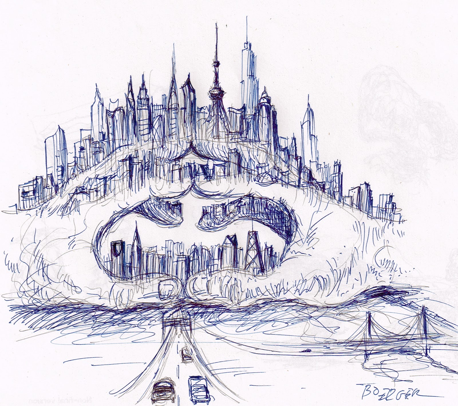 Andy's Art: Absurd Drawings