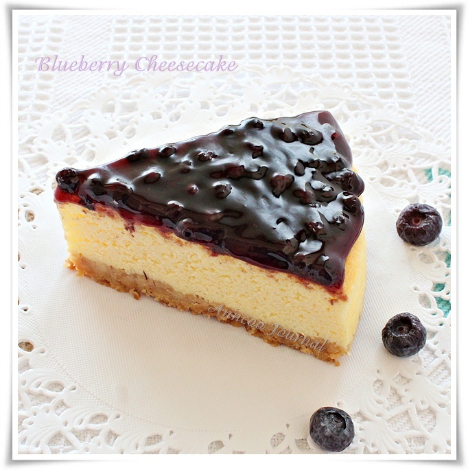 Blueberry Cheese Cake - Anncoo Journal