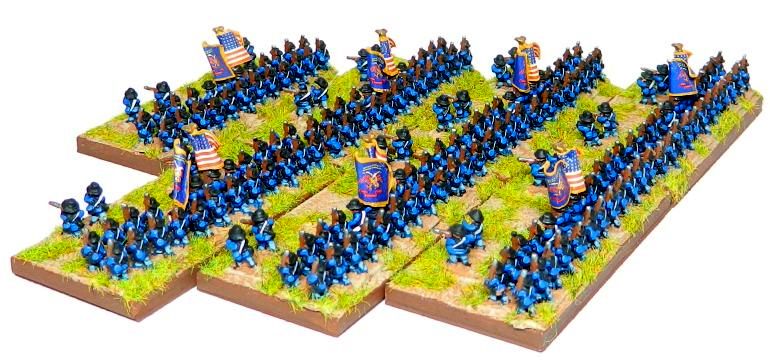 MacPhee's Miniature Men: 6mm Union Infantry
