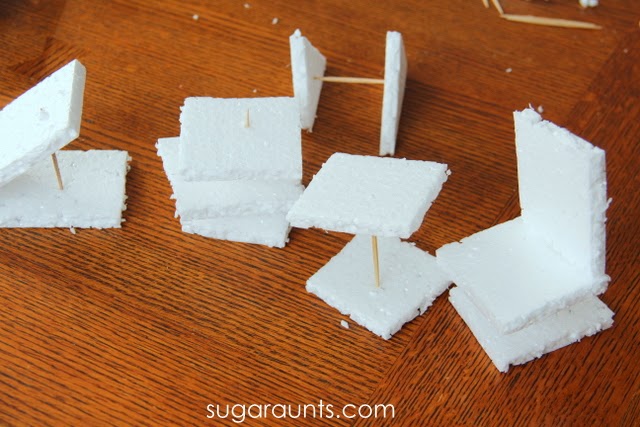 Styrofoam Building Shapes - The OT Toolbox