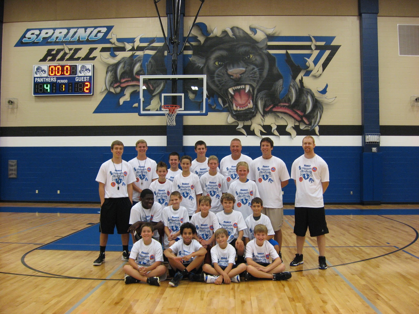 On the Prowl: Spring Hill Panther Basketball Camp 2012