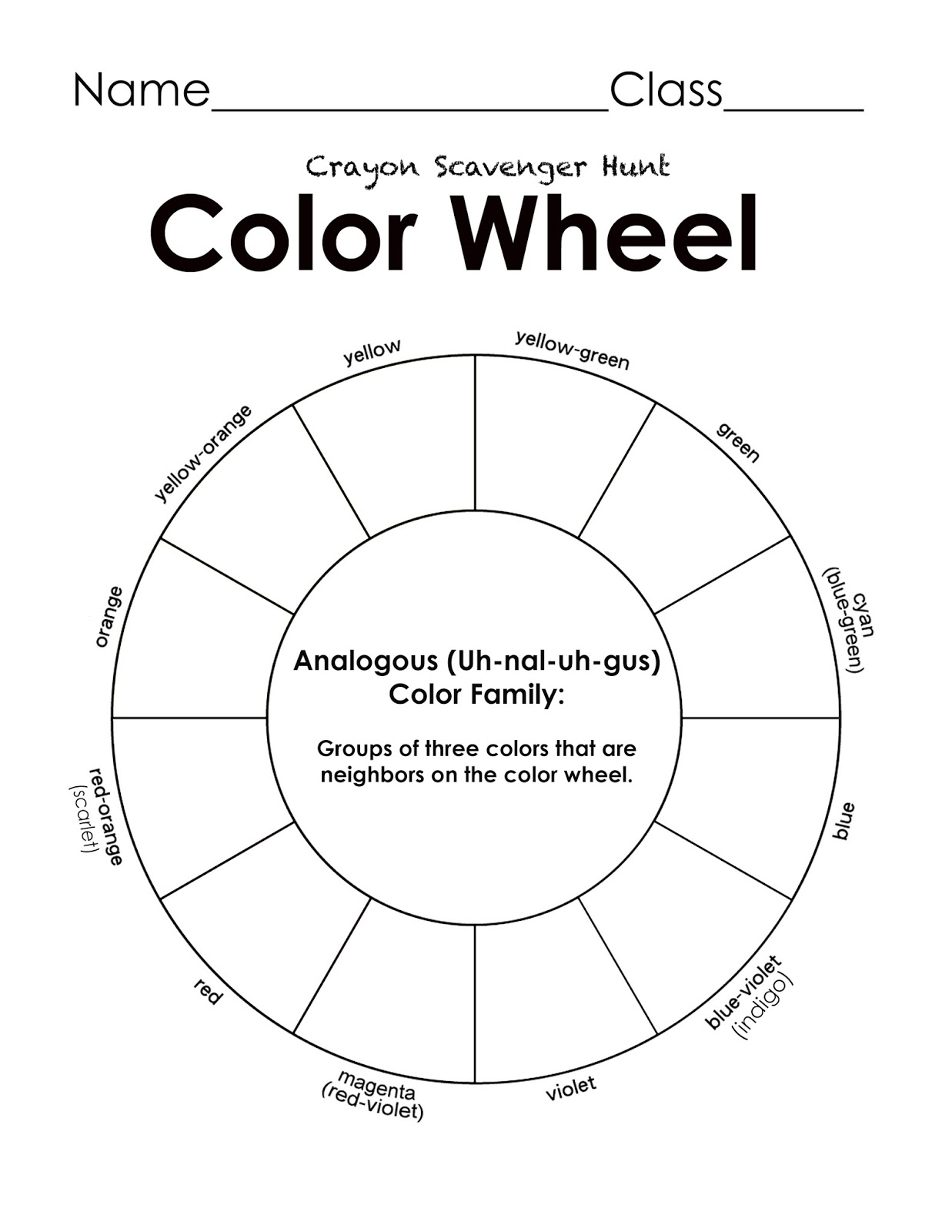 Mrs. Duffy's Virtual Art Room: 3rd Grade Analogous Colors!
