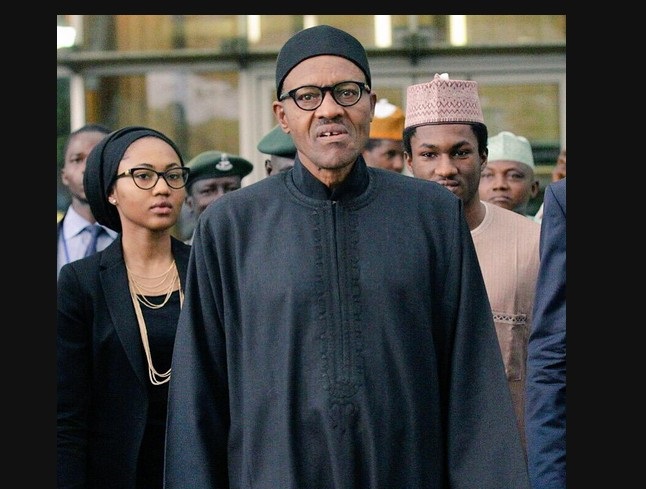 Photos Of Buhari And His Children, Preparing For The Handover - PRETTY VIEW