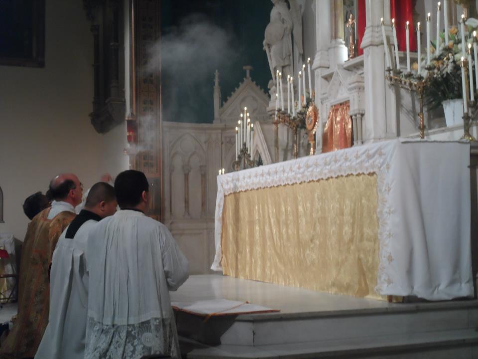 Traditional † Catholicism: 40 HOURS DEVOTION - CHURCH OF THE HOLY ...