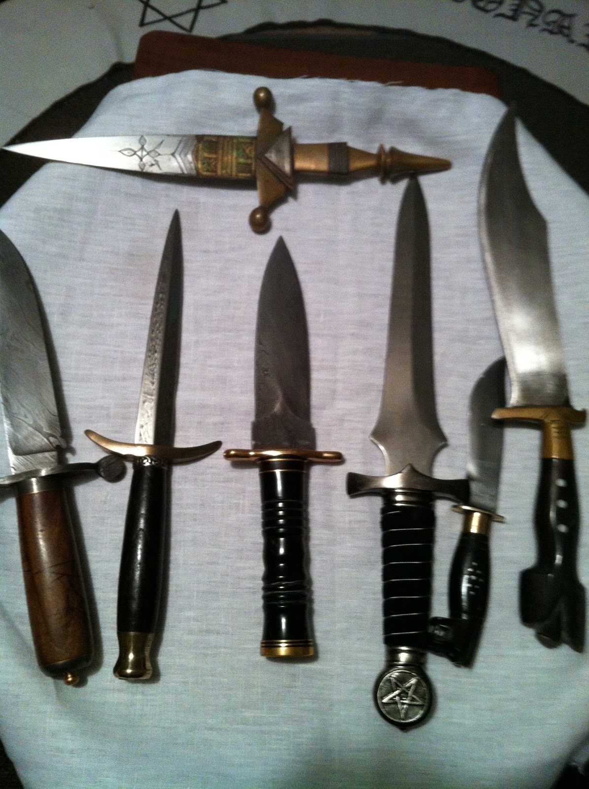 A Magician's Workings: The Black Handled Knife: Bane of Evil Spirits