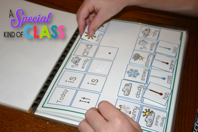 A special kind of class: Adapted Calendar for SPED kids