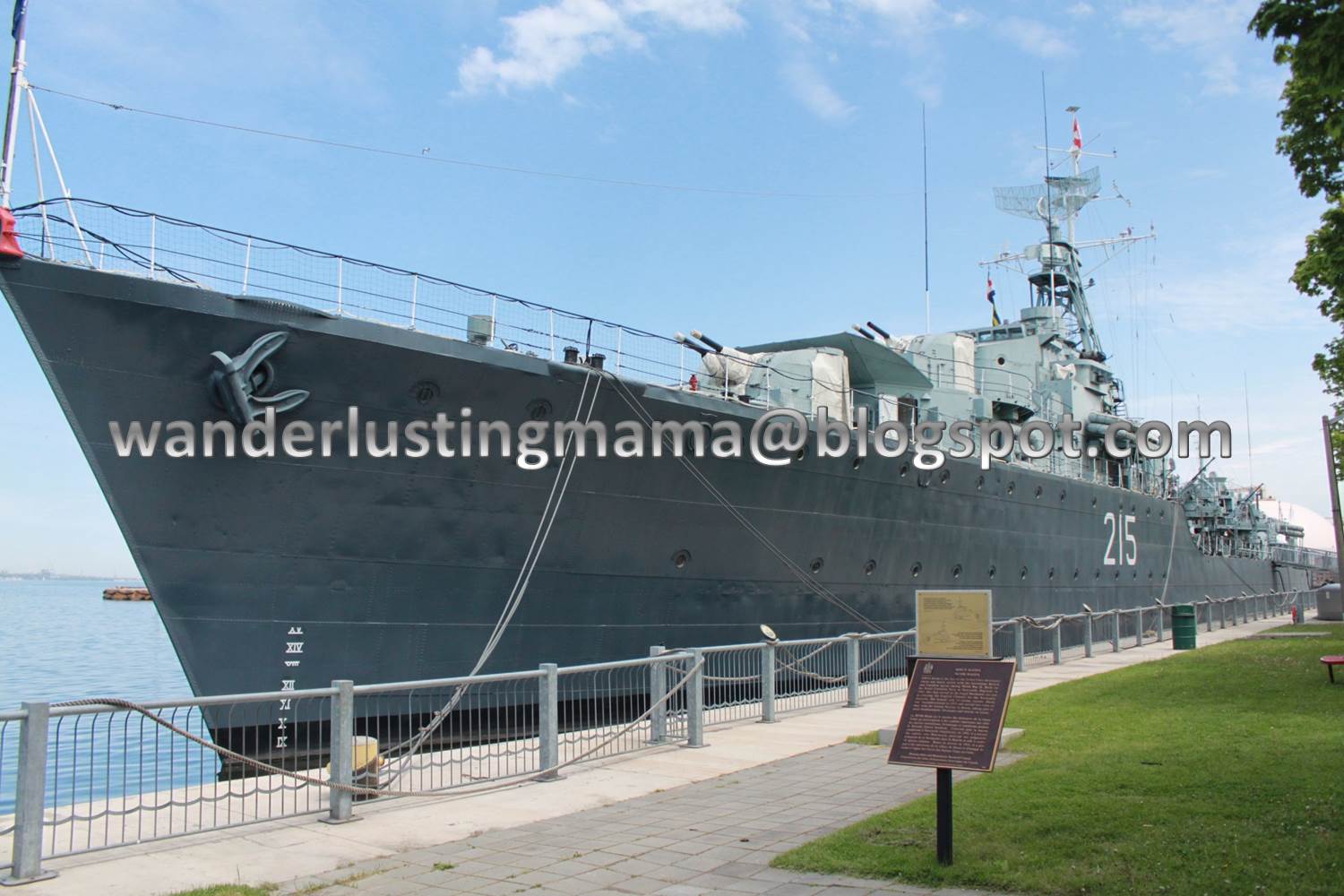 Wanderlusting Mama: All aboard! Exploring the HMCS Haida