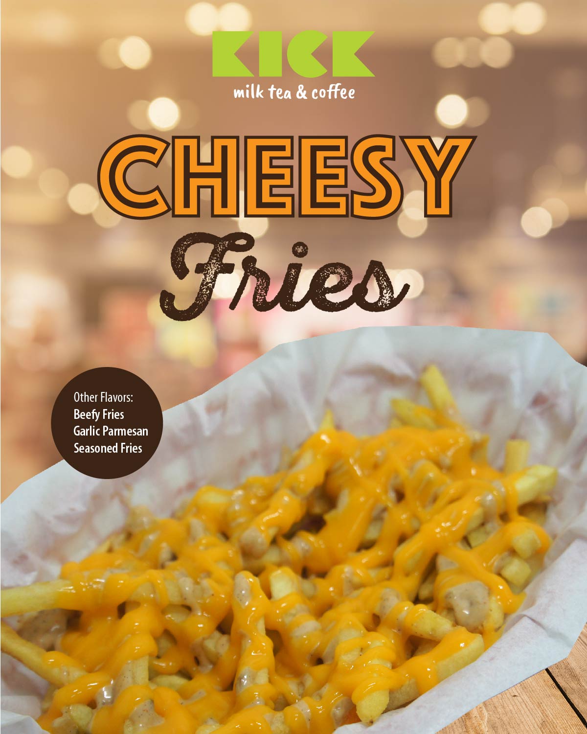 KICK Milk Tea & Coffee: Not Your Ordinary Fries!