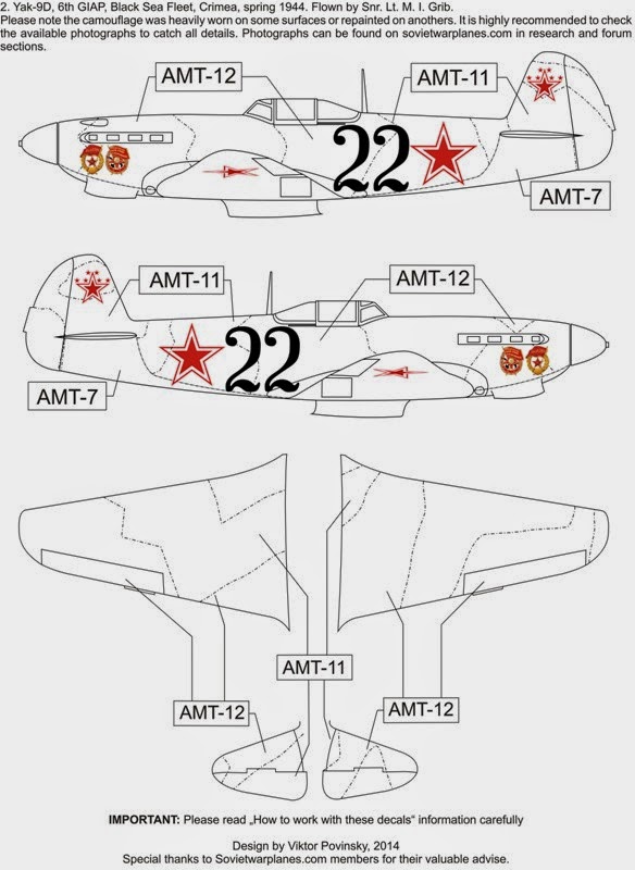 The PROFILE edition: Yak-9 Part 1 - Yak-9, Yak-9D, Yak-9M, Yak-9B
