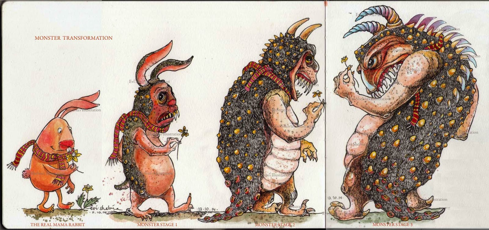 epit at home: Rabbit's Transformation: Stage 3