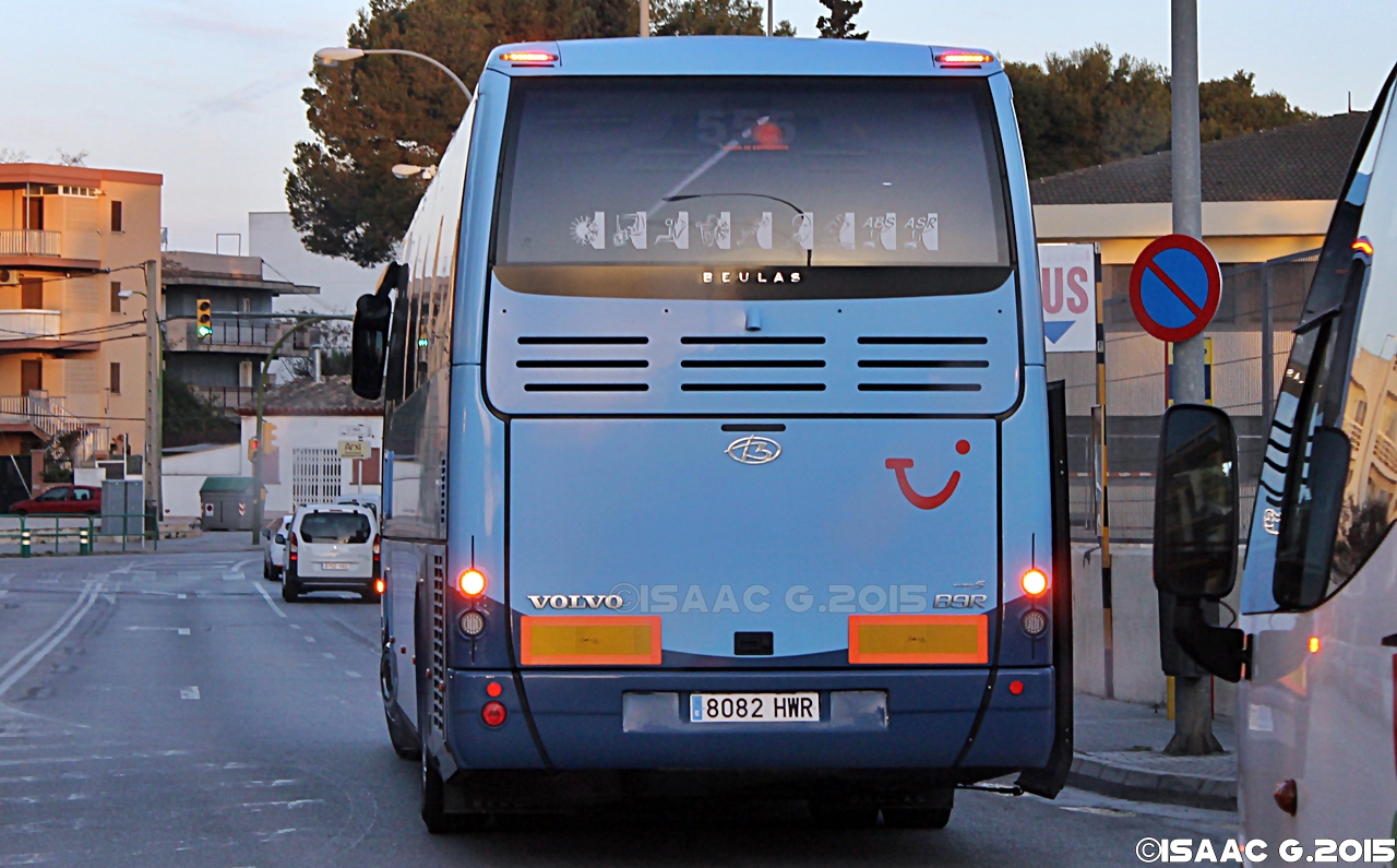 Camiones y Autobuses en Baleares: Nº555 Beulas Spica-Volvo