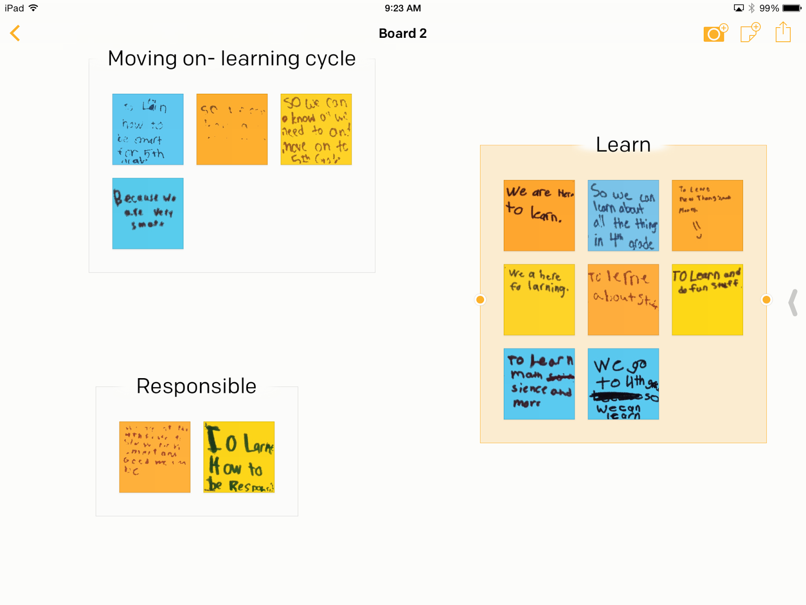First Day Activities - Goal Setting With Post Its! - SSSTeaching